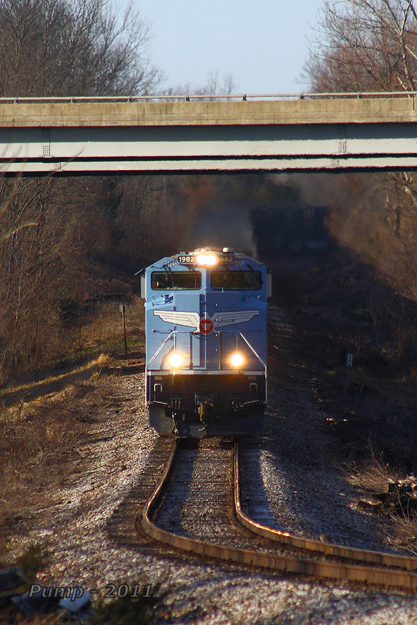 Northbound MNA Empty Coal Train